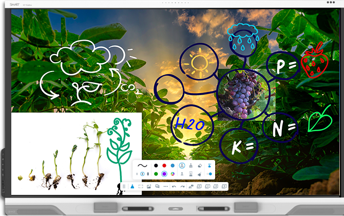 Spécifications du SMART Board série RX avec iQ - SMART Board RX